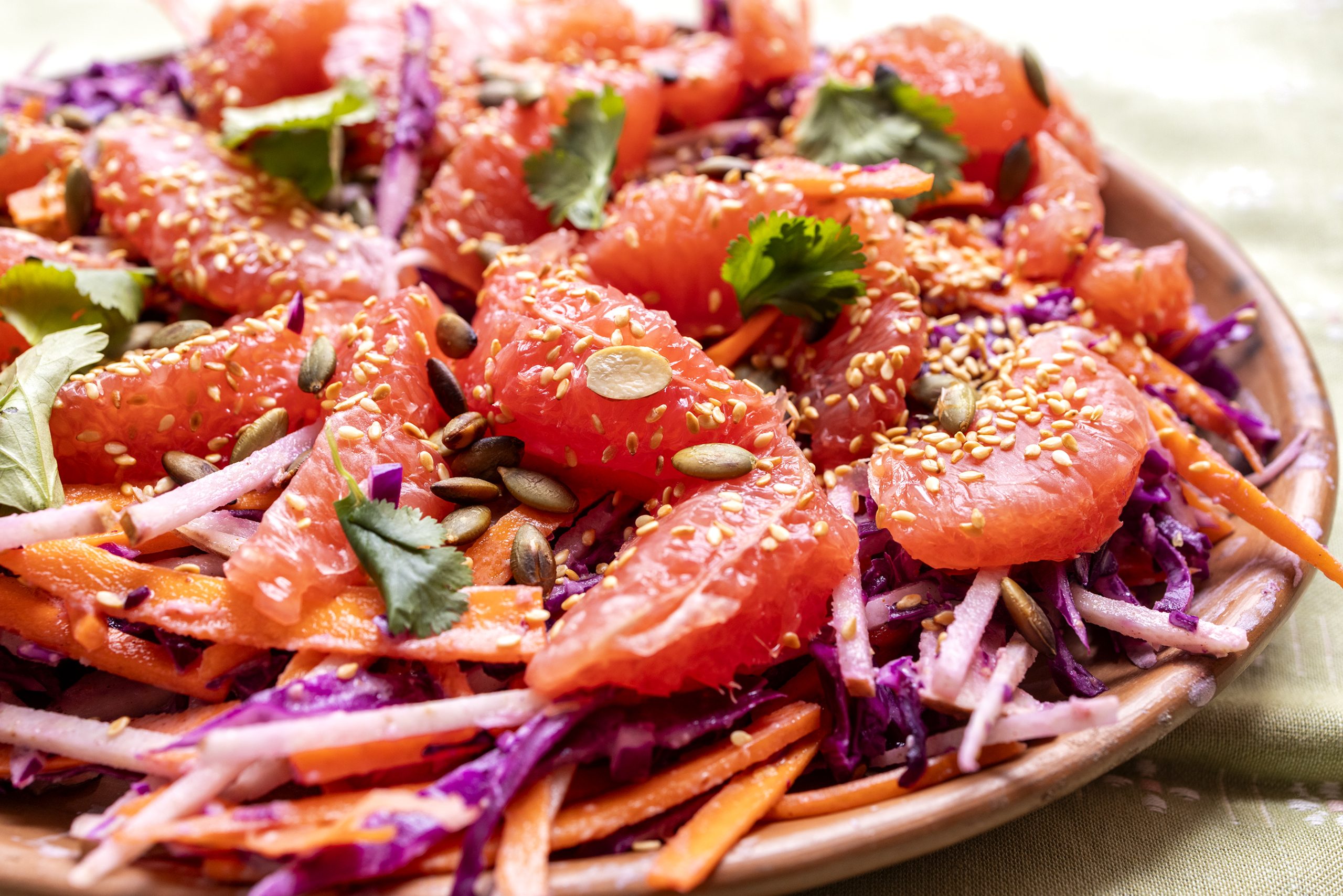 Light, Crunchy, and Full of Flavor: Jicama Slaw with Pink Grapefruit ...